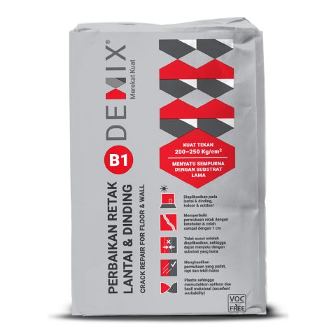 Demix B1 Perbaikan Retak Lantai & Dinding - PROMO JAN 2025