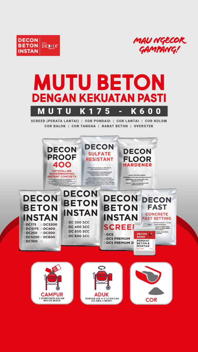 Mengenal Beton Instan - Demix
