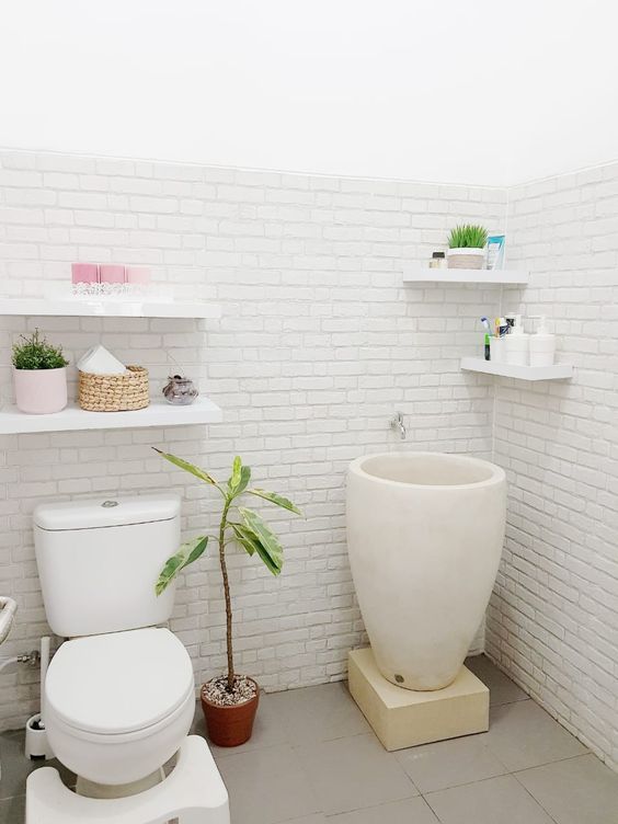 10 Inspirasi Kamar Mandi Sederhana Tapi Bersih - Demix