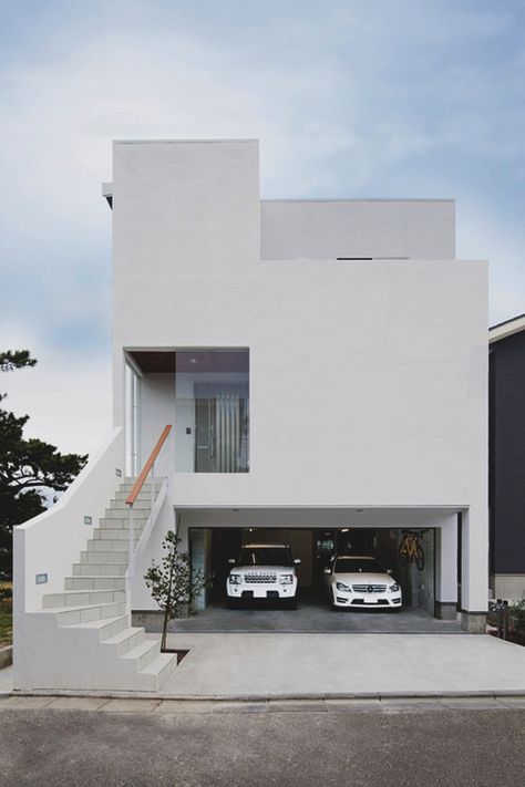 7 Desain Rumah Garasi Basement Terbaru 2023 - Demix