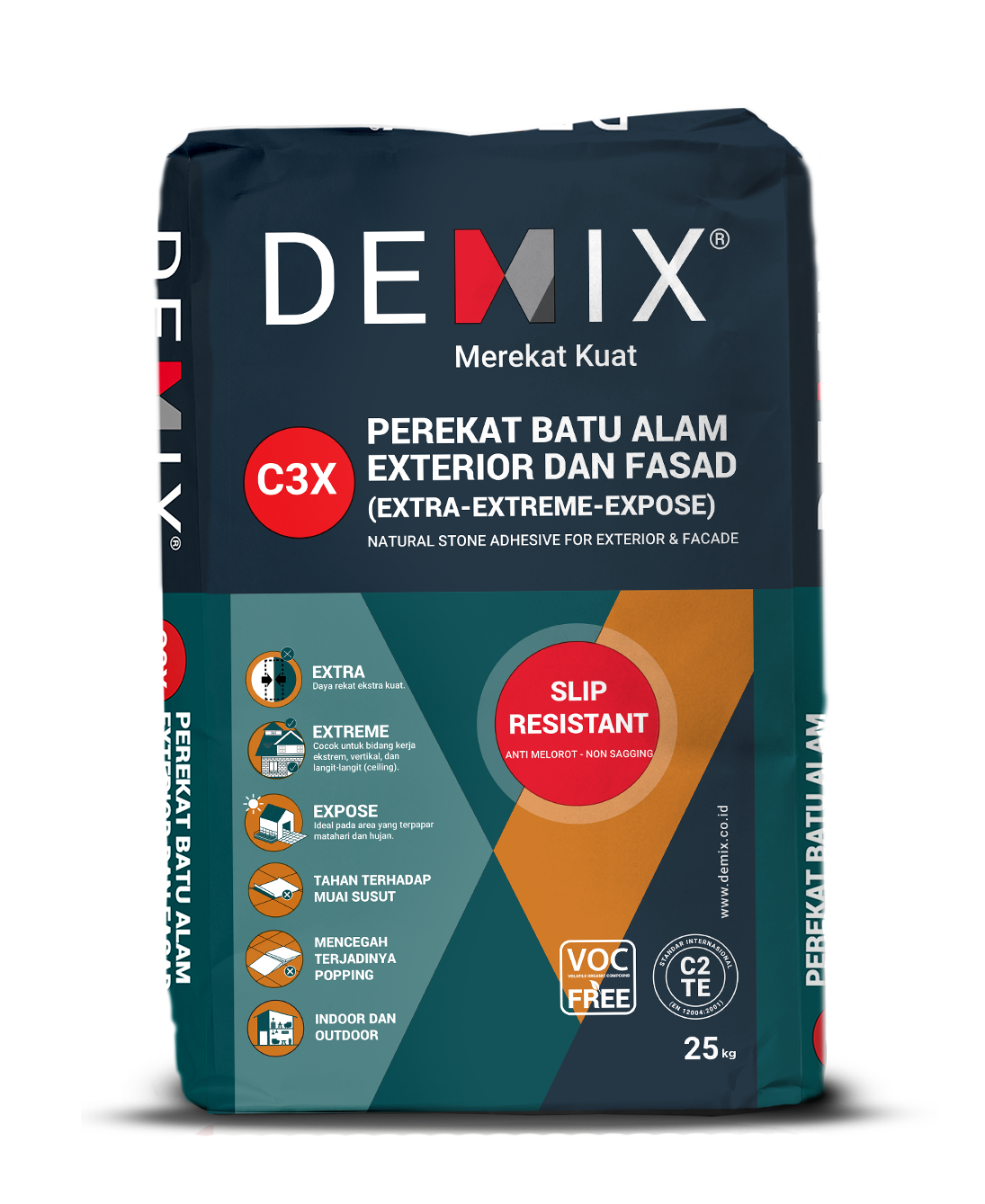 Demix C3X Perekat Batu Alam - PROMO OKTOBER 2025⭐