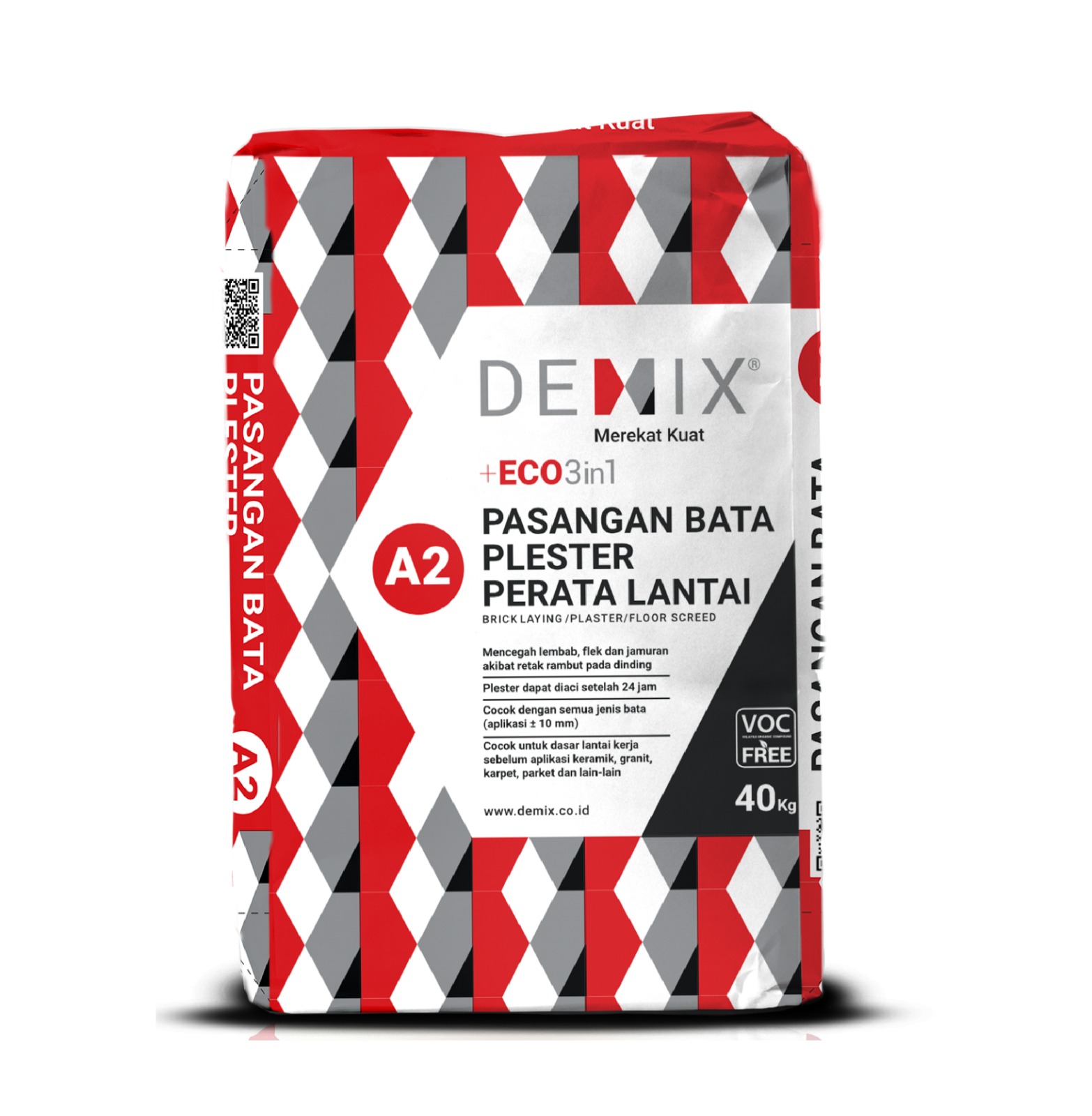 Demix A2 Pasangan Bata & Plester Lantai Instan - PROMO 2025⭐