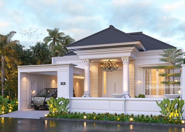 Rumah Modern Klasik Mediterania Desain Rumah Terbaik Style Mediterania