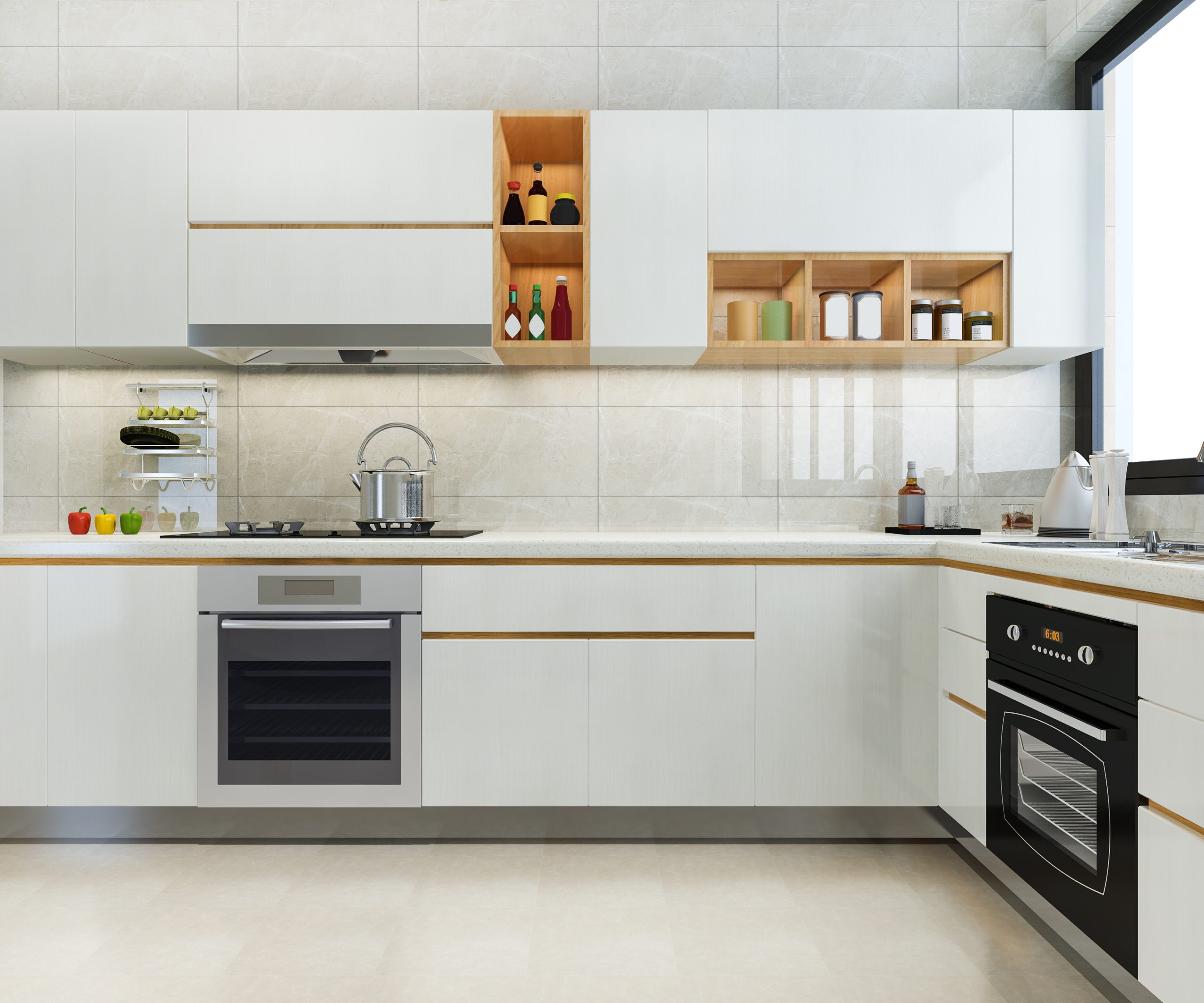 4 Ide Desain Kitchen Set Minimalis Modern Sesuai Dapur - Demix