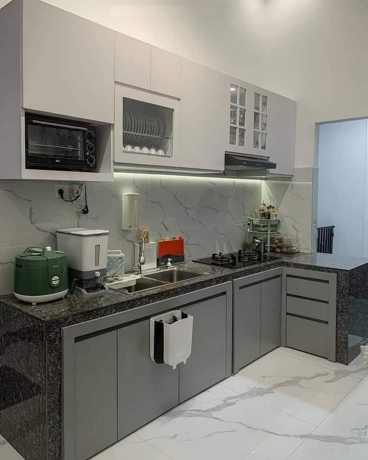 4 Ide Desain Kitchen Set Minimalis Modern Sesuai Dapur - Demix