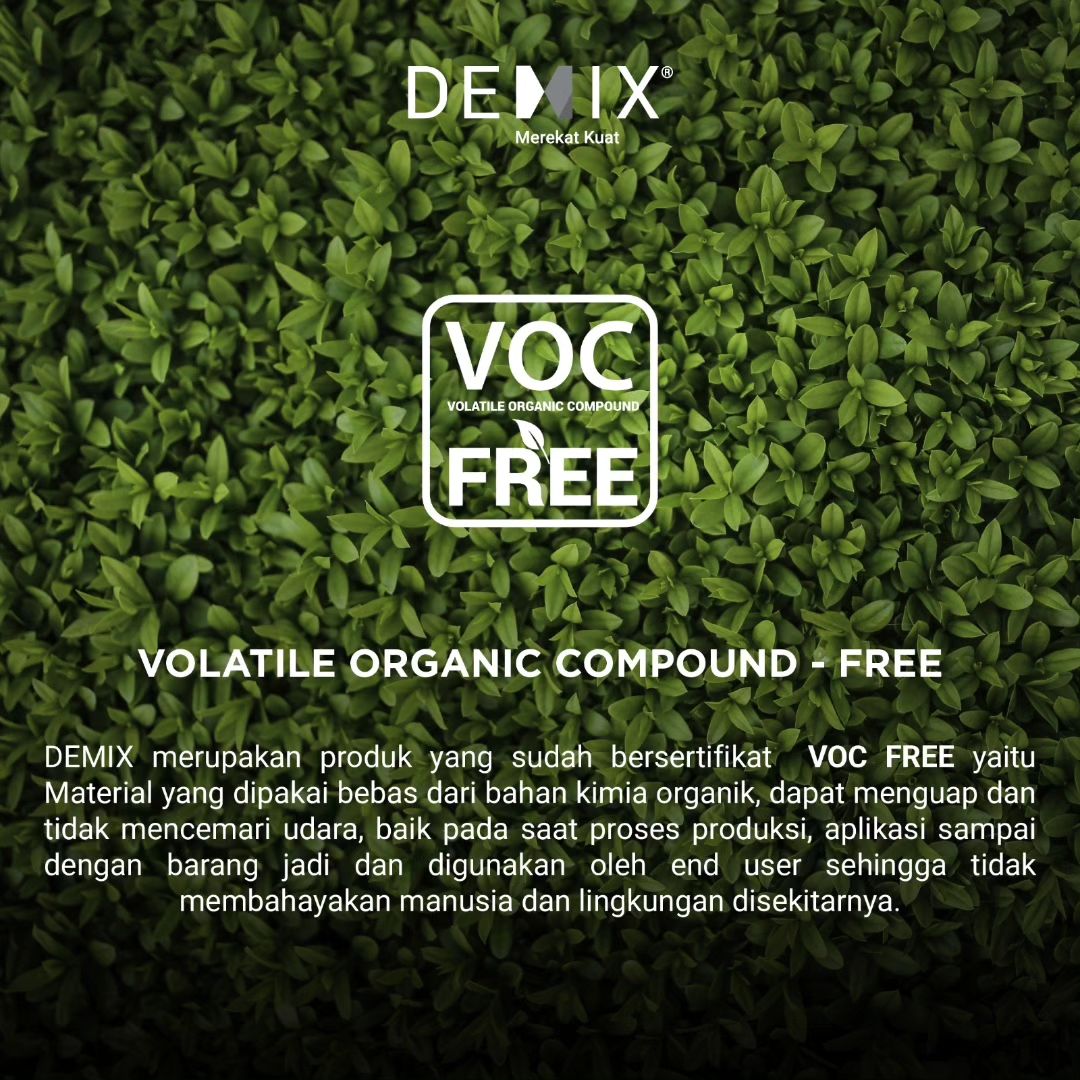 Mengenal Standar EN 12004 : 2001 dan VOC Free Pada Produk DEMIX - Demix