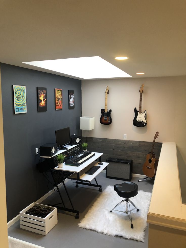 4 Inspirasi Desain Ruang Musik Keren di Rumah - Demix