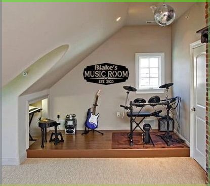 4 Inspirasi Desain Ruang Musik Keren di Rumah - Demix