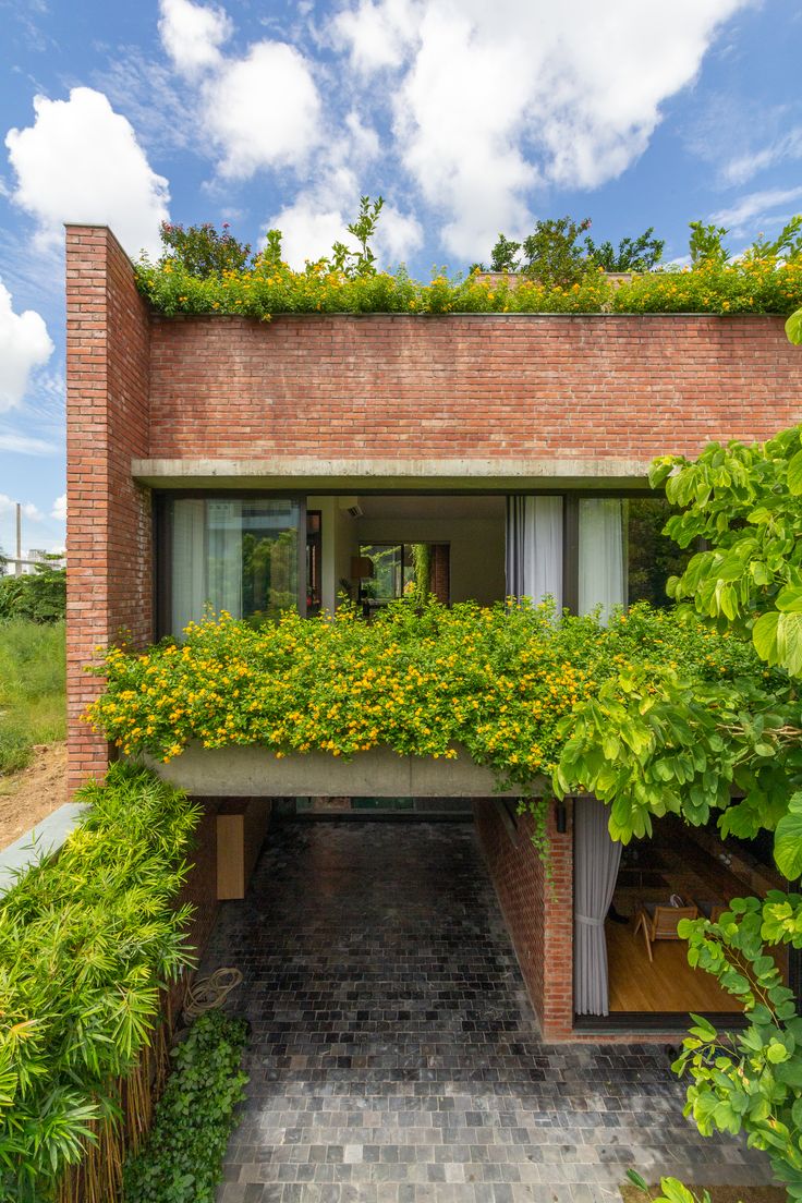 5 Inspirasi Desain Rumah Bata Ekspos yang Aesthetic - Demix